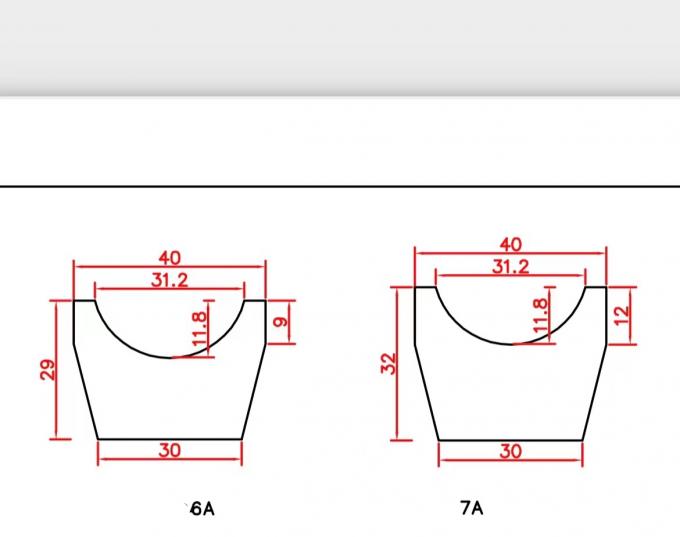 7A Thermal Resistance Fire Assay Magnesia Cupels For Magnesium Oxide