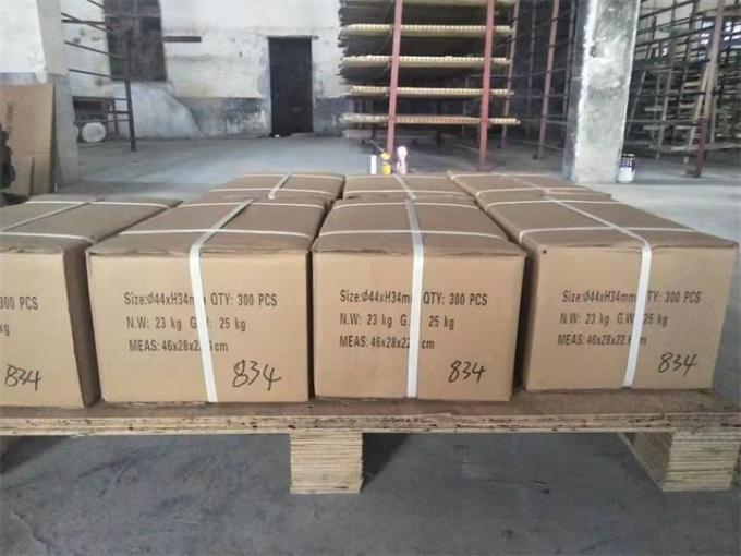 Diametr 45mm Shock Resistance Smelting Magnesia Cupels , Bone Ash Crucible